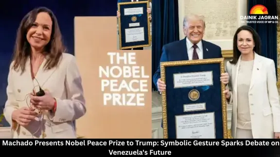 Machado Presents Nobel Peace Prize to Trump: Symbolic Gesture Sparks ...