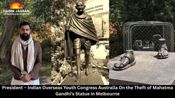 President – Indian Overseas Youth Congress Australia On the Theft of ...