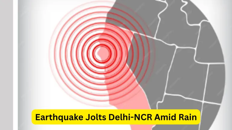 Earthquake Jolts Delhi-NCR Amid Rain - Dainik Jagran English