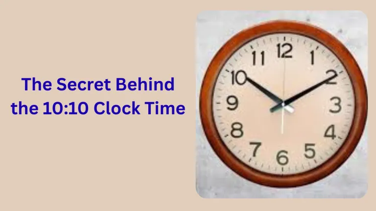 Why 10:10 Is the Clock’s Lucky Time - Dainik Jagran English