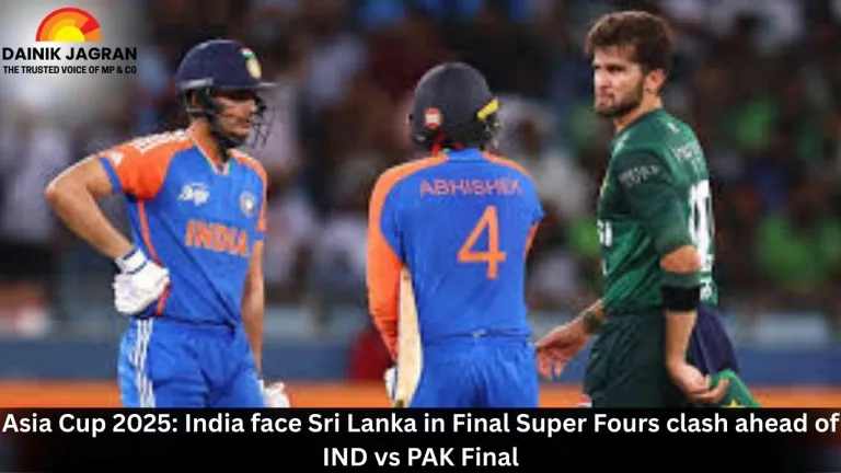 Asia Cup 2025: India face Sri Lanka in Final Super Fours clash ahead of ...