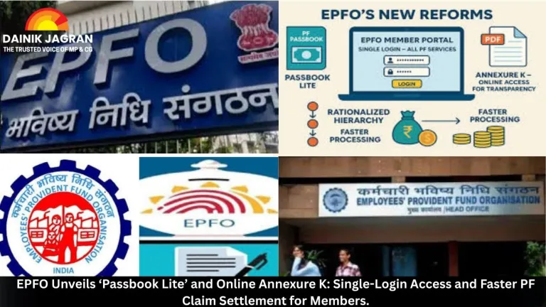 EPFO launches passbook lite for faster access to member services and ...