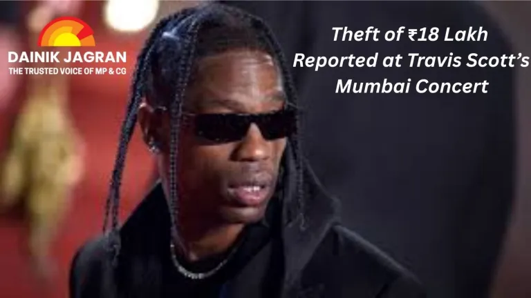 Theft of ₹18 Lakh Reported at Travis Scott’s Mumbai Concert - Dainik ...