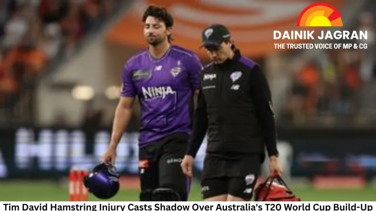 Tim David Hamstring Injury Casts Shadow Over Australia's T20 World Cup ...