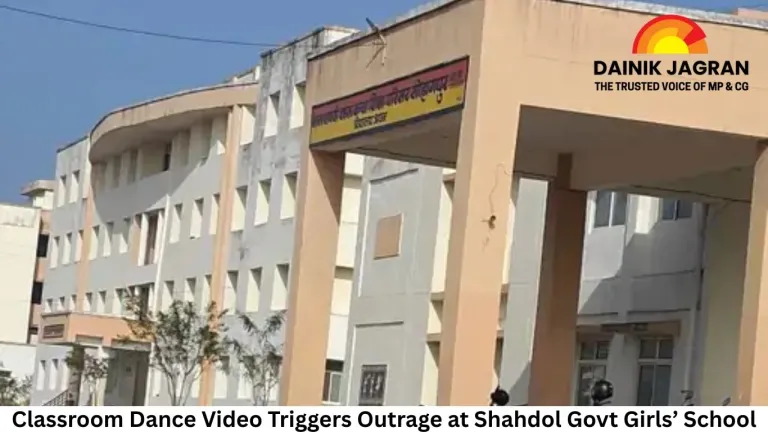 Classroom Dance Video Triggers Outrage at Shahdol Govt Girls’ School ...