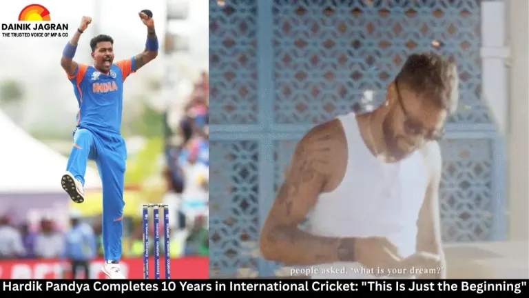 Hardik Pandya Completes 10 Years in International Cricket: "This Is ...
