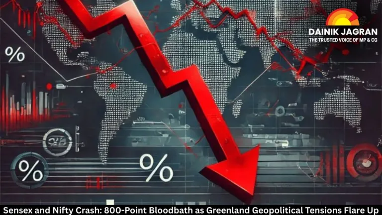 Sensex and Nifty Crash: 800-Point Bloodbath as Greenland Geopolitical ...
