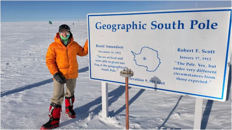 Kamya Karthikeyan Becomes First Indian Woman to Reach South Pole ...