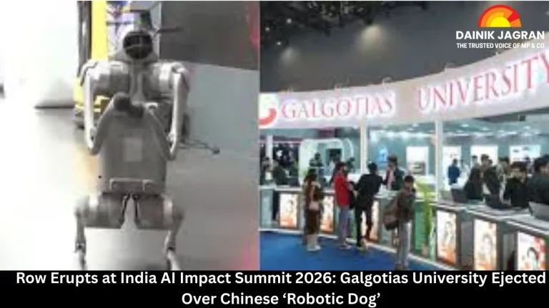 Row Erupts at India AI Impact Summit 2026: Galgotias University Ejected ...
