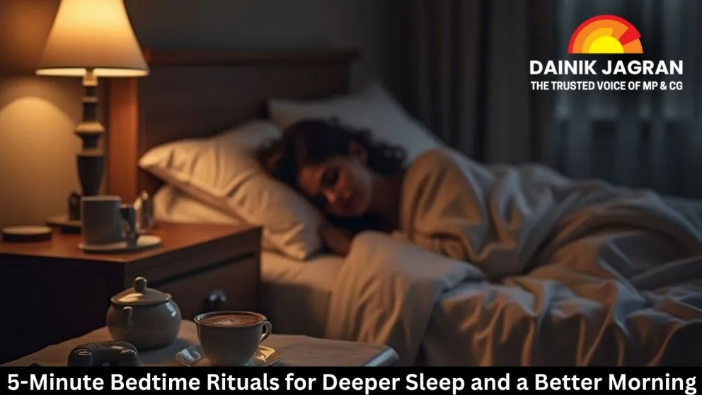 5-Minute Bedtime Rituals for Deeper Sleep and a Better Morning - Dainik ...
