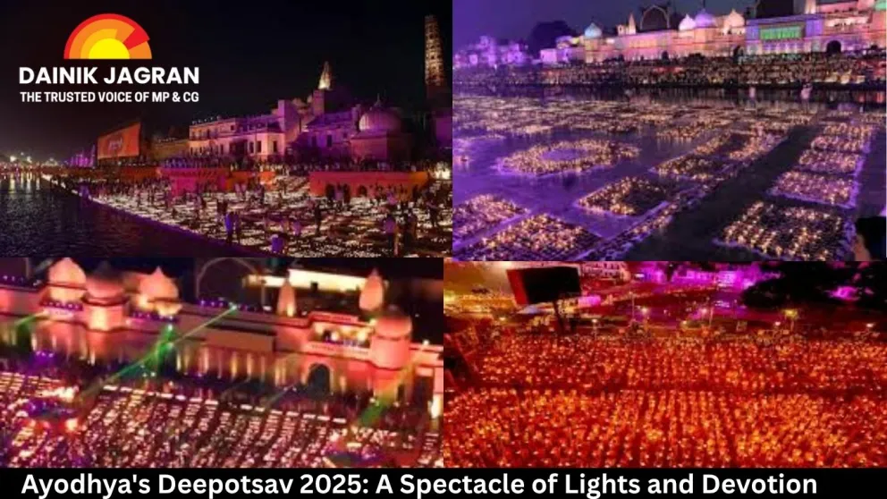 Ayodhya's Deepotsav 2025: A Spectacle of Lights and Devotion - Dainik Jagran English
