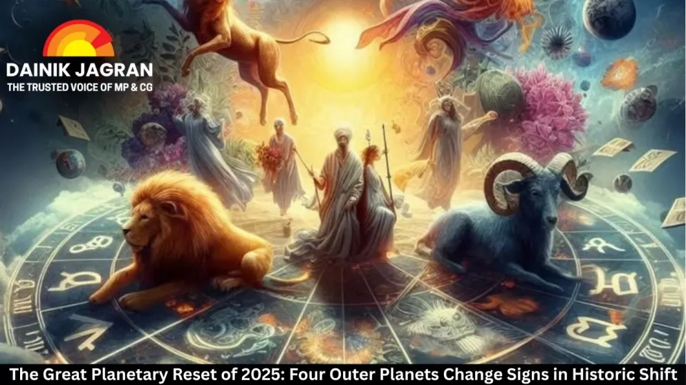 The Great Planetary Reset of 2025: Four Outer Planets Change Signs in ...