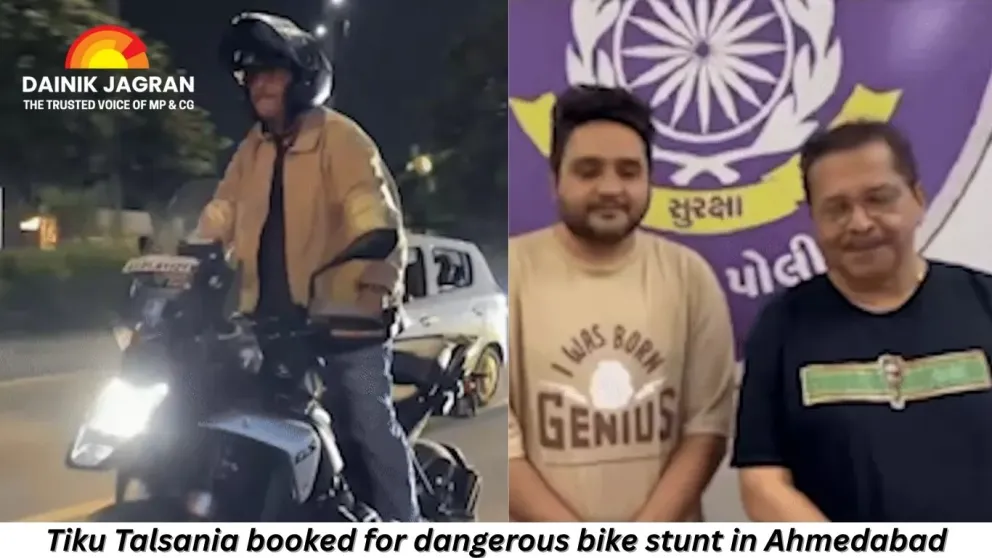 Tiku Talsania booked for dangerous bike stunt in Ahmedabad; actress ...