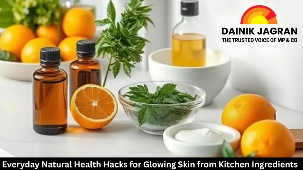 Everyday Natural Health Hacks for Glowing Skin from Kitchen Ingredients ...