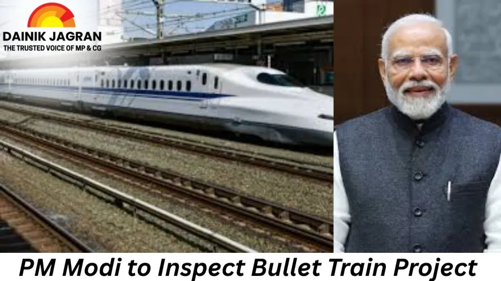 PM Modi to Review Bullet Train Project as Surat Station Nears Trial Run ...