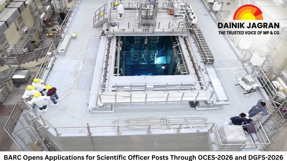 BARC Opens Applications for Scientific Officer Posts Through OCES-2026 ...