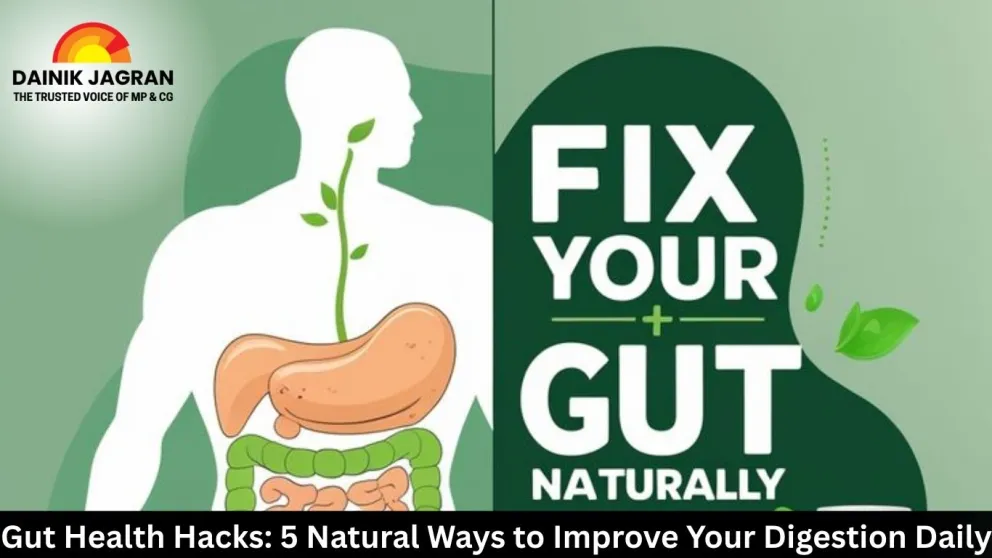 Gut Health Hacks: 5 Natural Ways to Improve Your Digestion Daily ...
