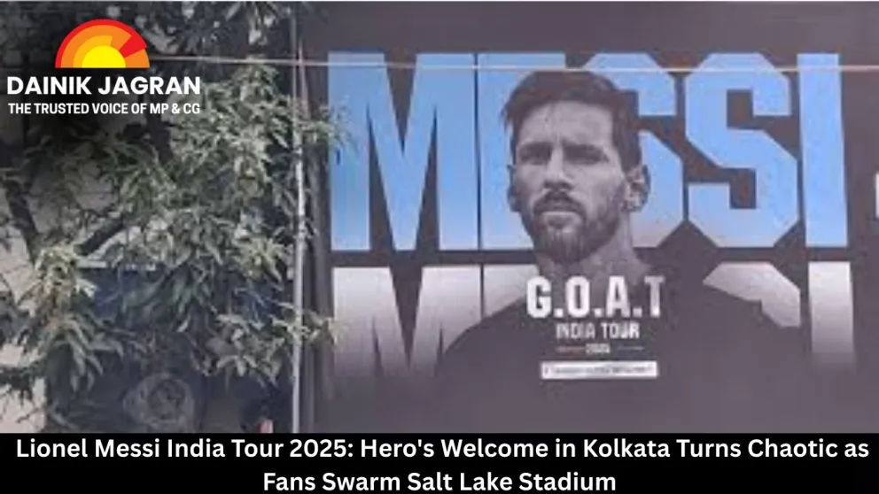 Lionel Messi India Tour 2025: Hero's Welcome in Kolkata Turns Chaotic ...