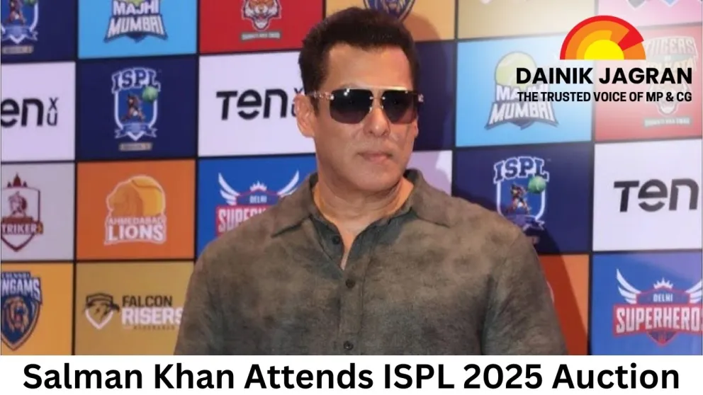 Salman Khan Attends ISPL 2025 Auction, Jokes About Introducing New ...