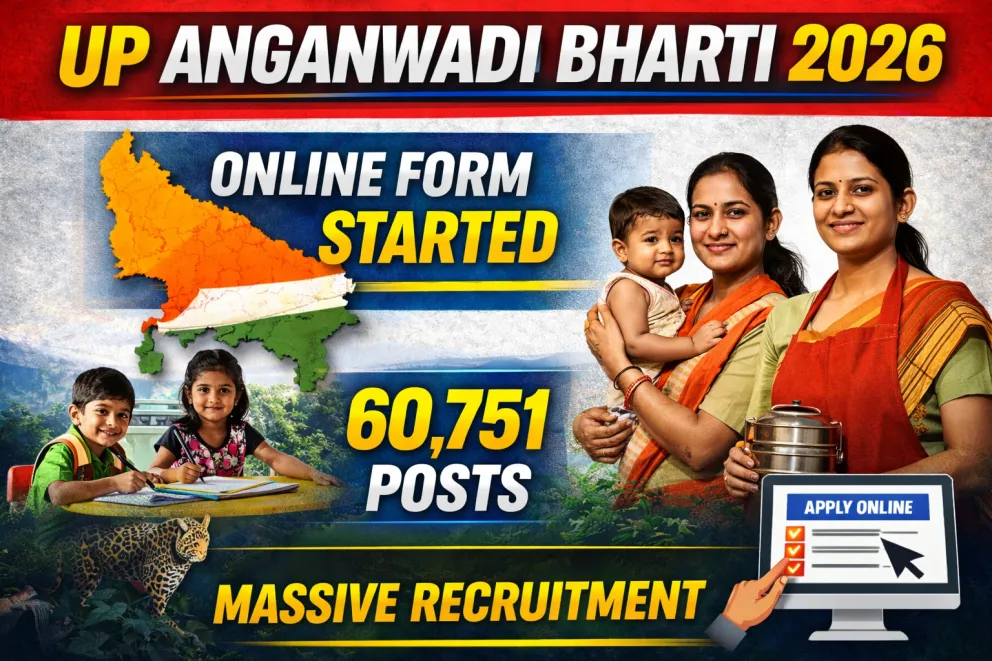 UP Anganwadi Bharti Online Form 2026 Launched; Massive Recruitment ...