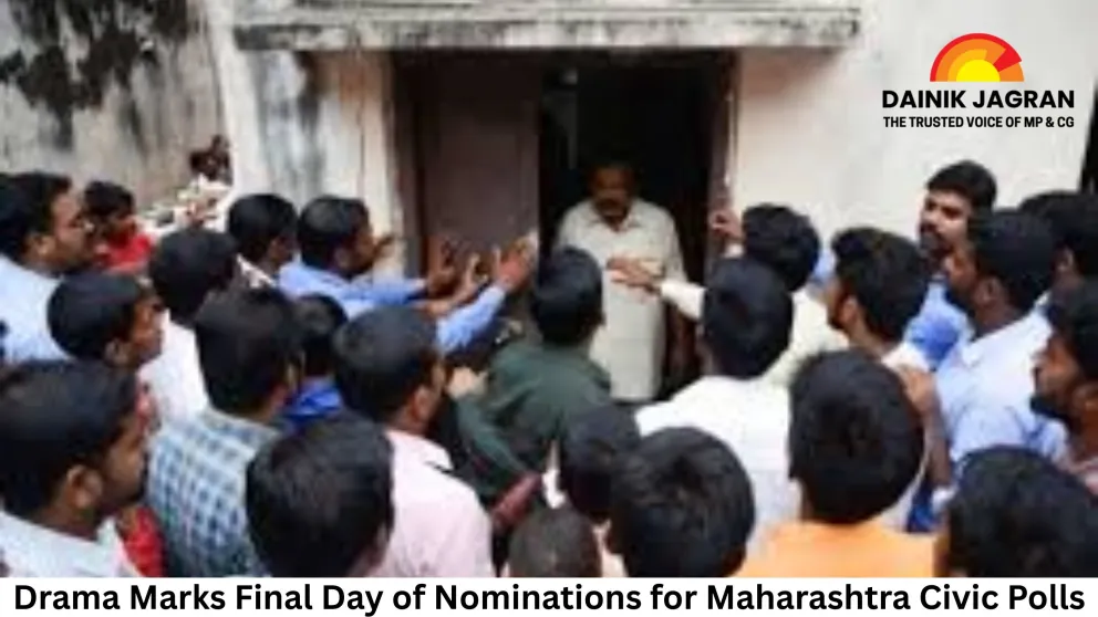 Drama Marks Final Day of Nominations for Maharashtra Civic Polls ...