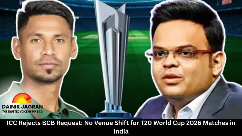 ICC Rejects BCB Request: No Venue Shift for T20 World Cup 2026 Matches ...