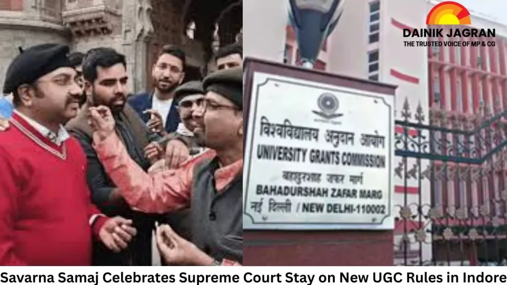 Savarna Samaj Celebrates Supreme Court Stay on New UGC Rules in Indore ...