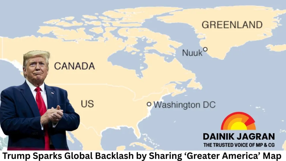 Trump Sparks Global Backlash by Sharing ‘Greater America’ Map Claiming ...