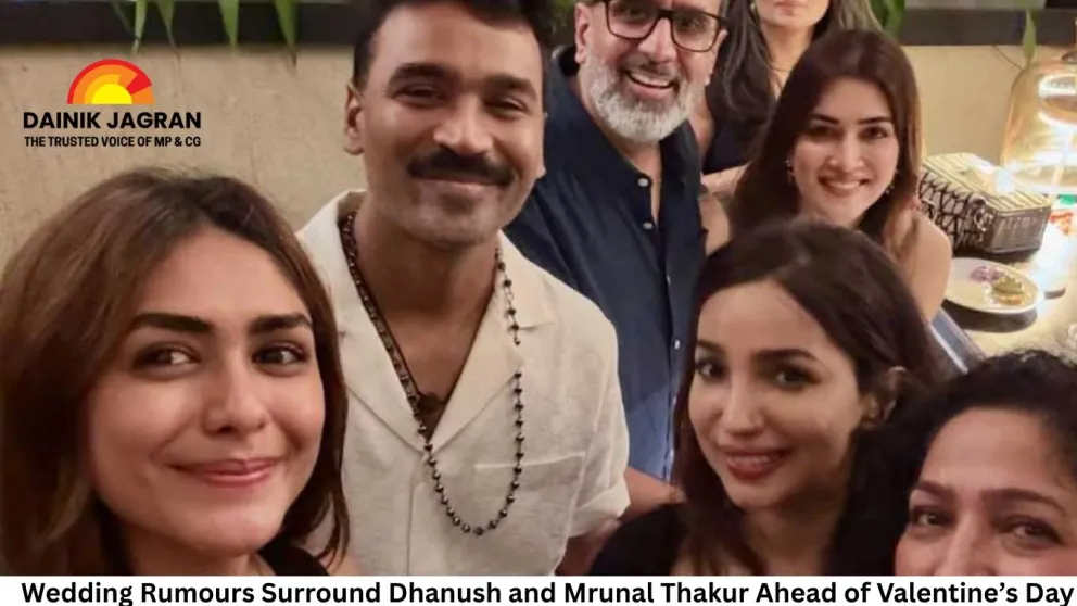 Wedding Rumours Surround Dhanush and Mrunal Thakur Ahead of Valentine’s ...