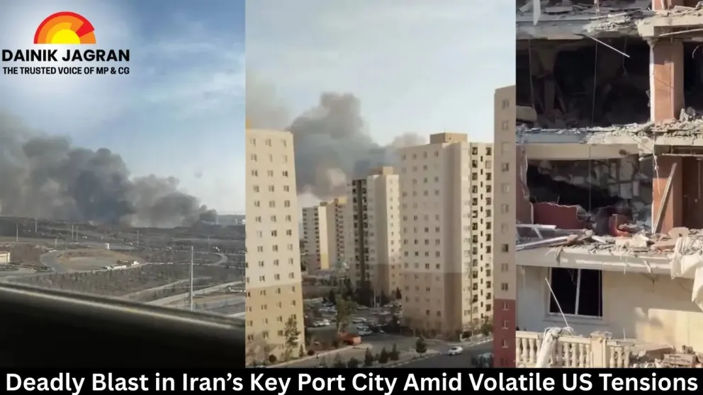 Deadly Blast in Iran’s Key Port City Amid Volatile US Tensions - Dainik ...