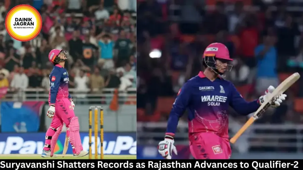 Suryavanshi Breaks IPL Records: Youngest to 600, 12 Sixes - Dainik ...