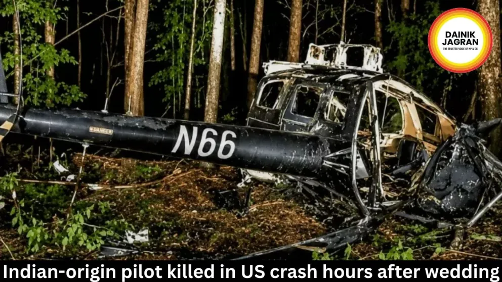 Indian-origin pilot killed in US helicopter crash hours after wedding ...