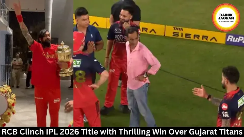 RCB Wins IPL 2026 Final Against Gujarat Titans | Virat Kohli Stars ...