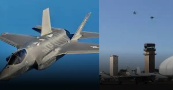 F-35 Fighter Jet Crashes at Naval Air Station Lemoore - Dainik Jagran English