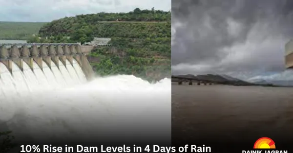 Dam Water Levels Rise by 10% in Just Four Days of Rainfall - Dainik ...