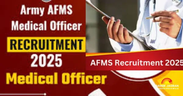 Army AFMS opens Medical Officer Recruitment: 225 Posts, Apply by ...