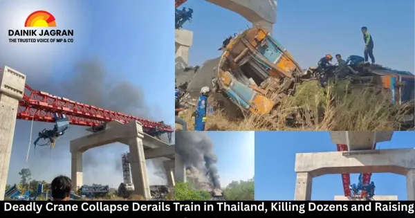 Deadly Crane Collapse Derails Train in Thailand, Killing Dozens and ...