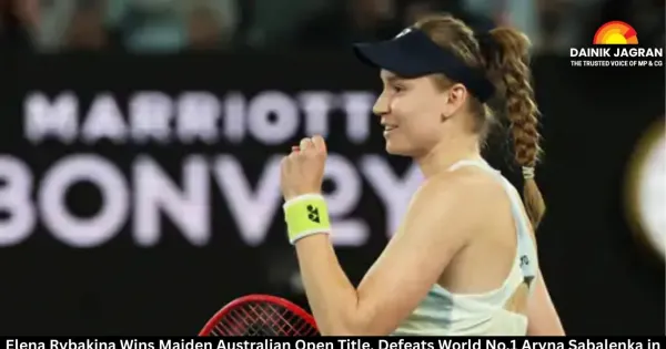 Elena Rybakina Wins Maiden Australian Open Title, Defeats World No.1 ...