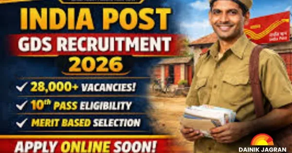 India Post GDS Recruitment 2026: 28,000+ Vacancies Open for 10th Pass ...