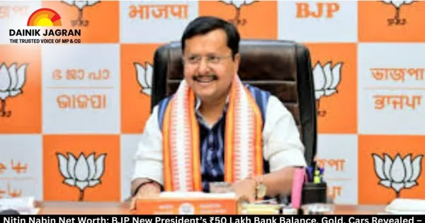 Nitin Nabin Net Worth: BJP New President’s ₹50 Lakh Bank Balance, Gold ...
