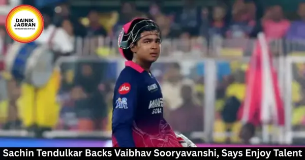 Sachin Tendulkar Backs Vaibhav Sooryavanshi: Enjoy Talent, Avoid ...